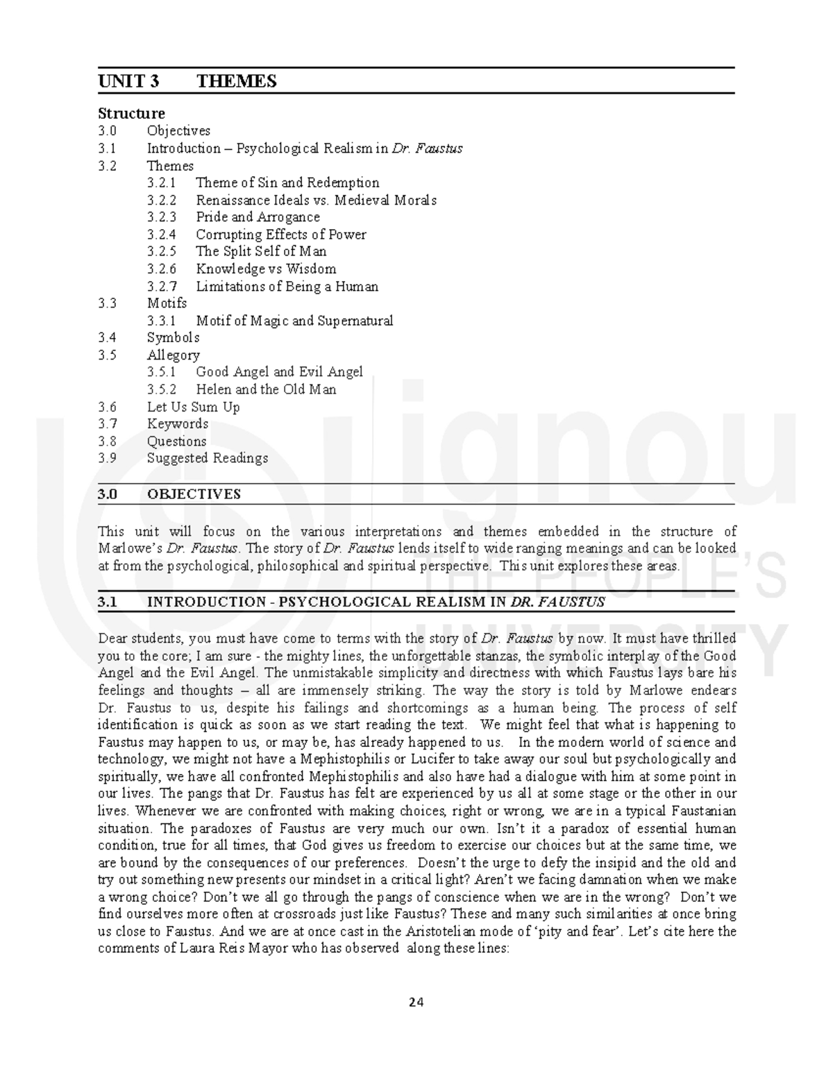 Themes dr faustus - ,,,,,,,,,,,,,,,,,,,,,,,,,,,,,,,,,,, - UNIT 3 THEMES ...