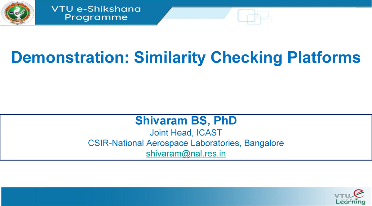 5. PPT - Demonstration Similarity Checking Platforms - Demonstration ...