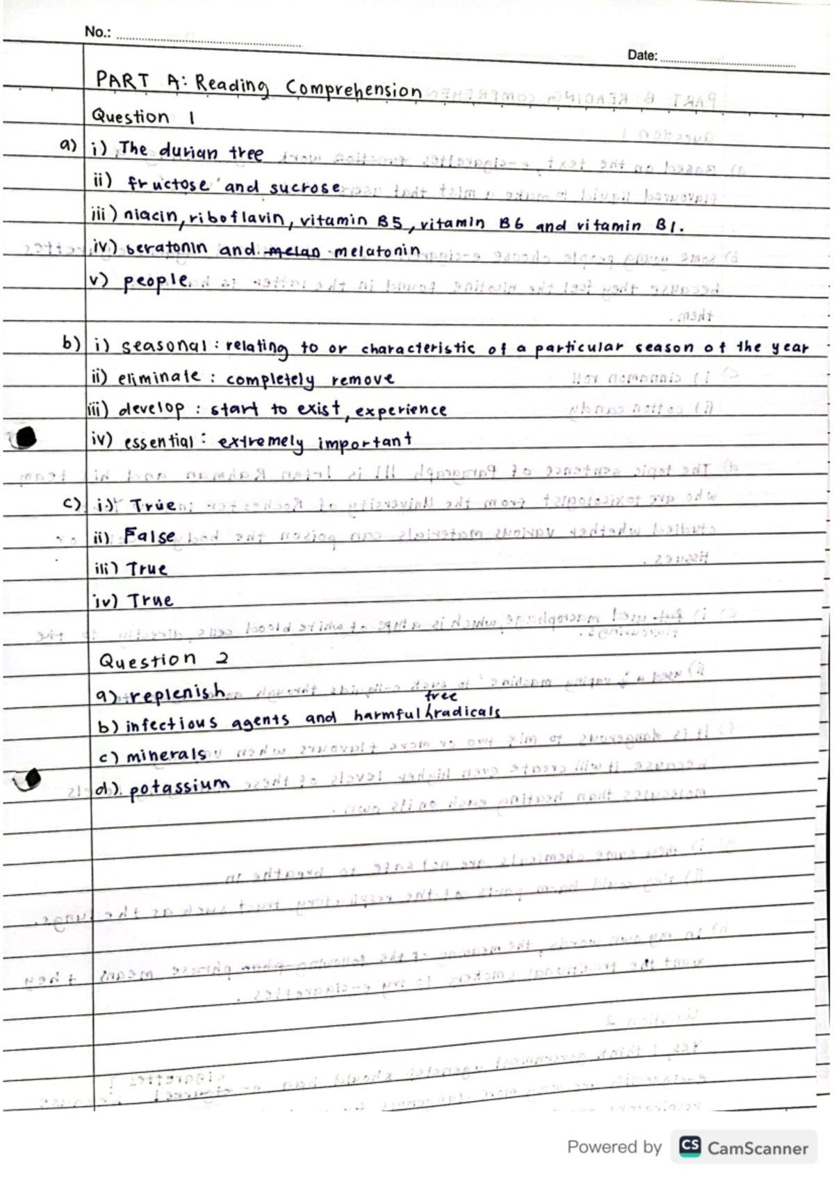 ELC 121- Writing - answers - Accounting - Studocu