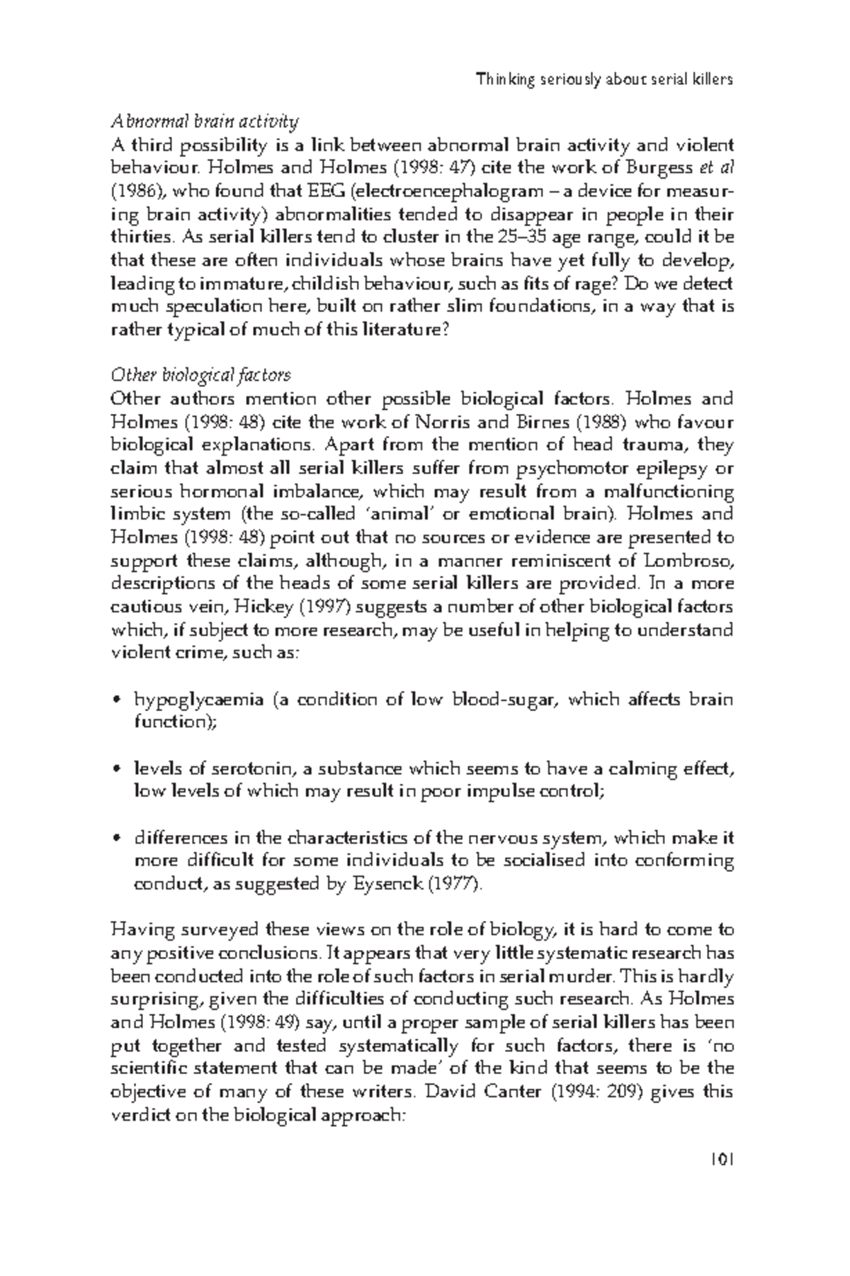 Introducing-criminology-38 - 101 Thinking seriously about serial ...