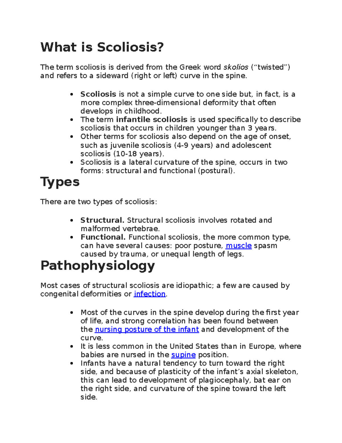 What is Scoliosis - What is Scoliosis? The term scoliosis is derived ...