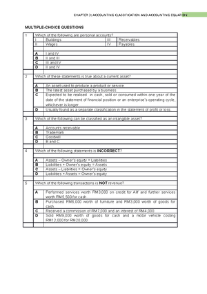 Revision Questions MGT162 - REVISION QUESTIONS – CHAPTER 1, 2 AND 3 ...