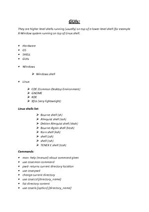 File Systems - COMP1712 - GRE - Studocu