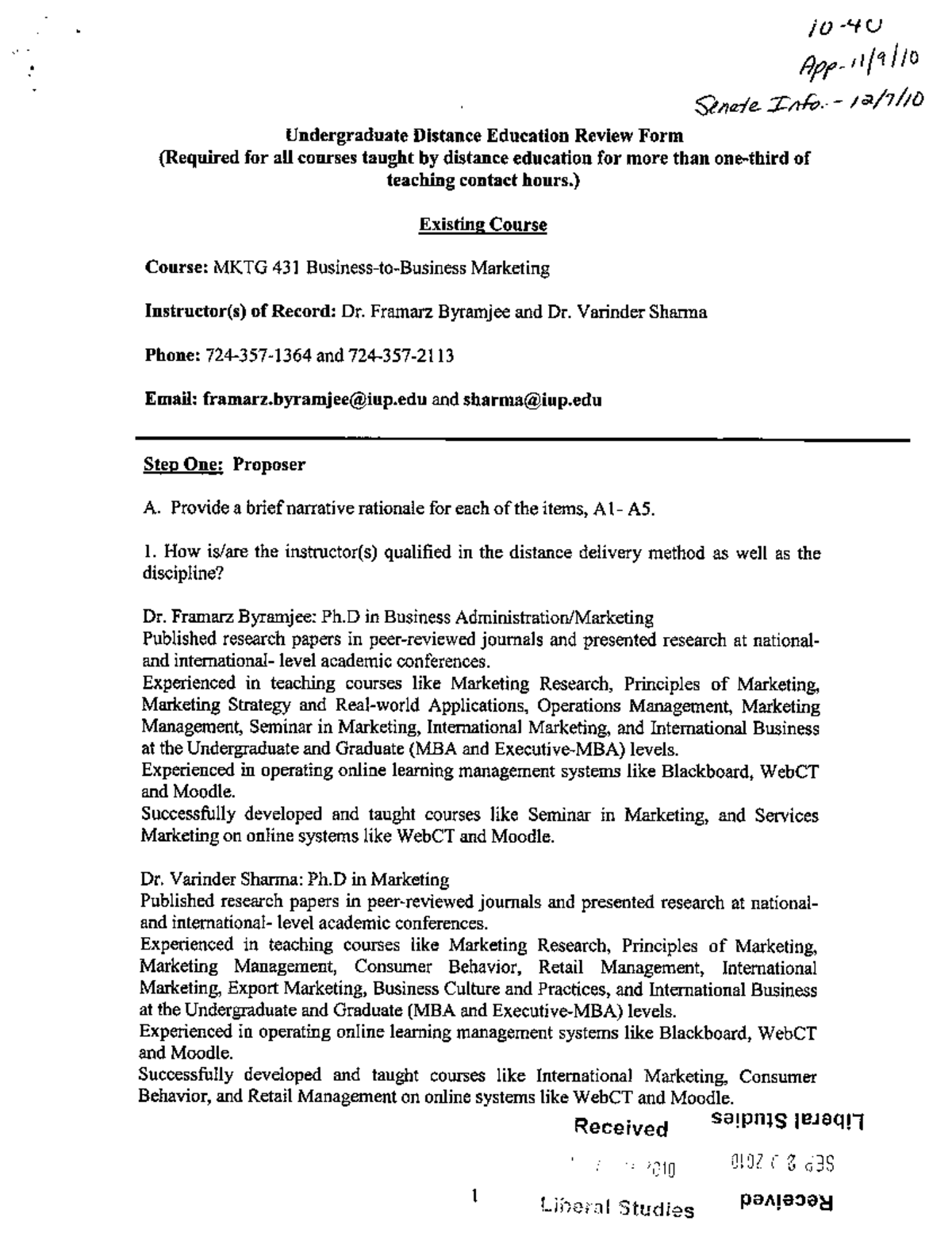10 40 MKTG 431 Business to Business Mark - MKTG 41 - Studocu