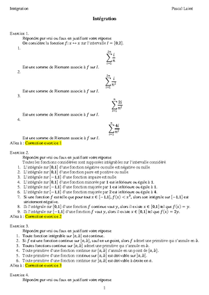 Exercices de l'analyse II - Universit ́e Cadi-Ayyad Facult ́e des ...