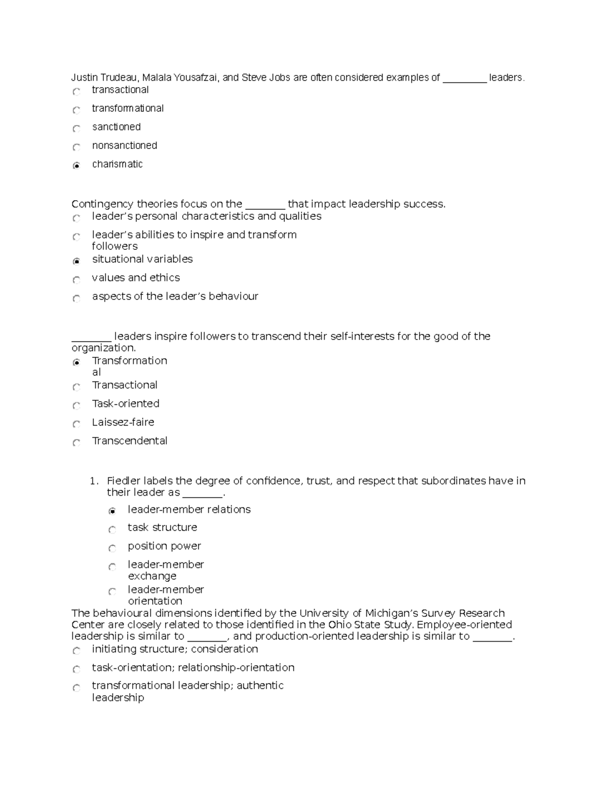 Power tests - Justin Trudeau, Malala Yousafzai, and Steve Jobs are ...