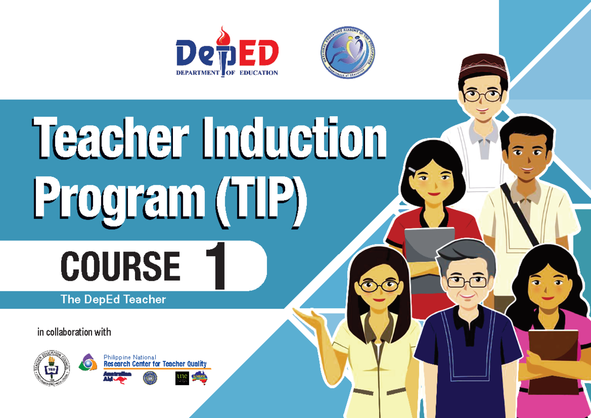 New TIP Course 1 (Dep Ed Teacher) - Teacher Induction Program (TIP ...