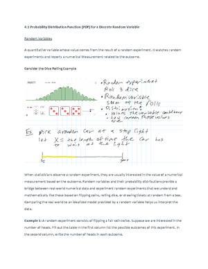 4.3 Binomial Distributions - 4 Binomial Distributions Binomial random ...