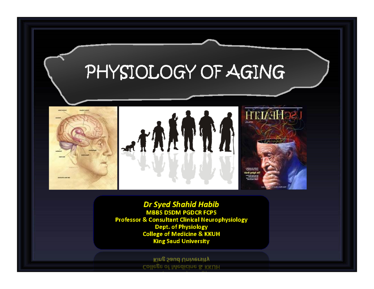 17-Aging - physiology of aging - PHYSIOLOGY OF AGINGPHYSIOLOGY OF ...