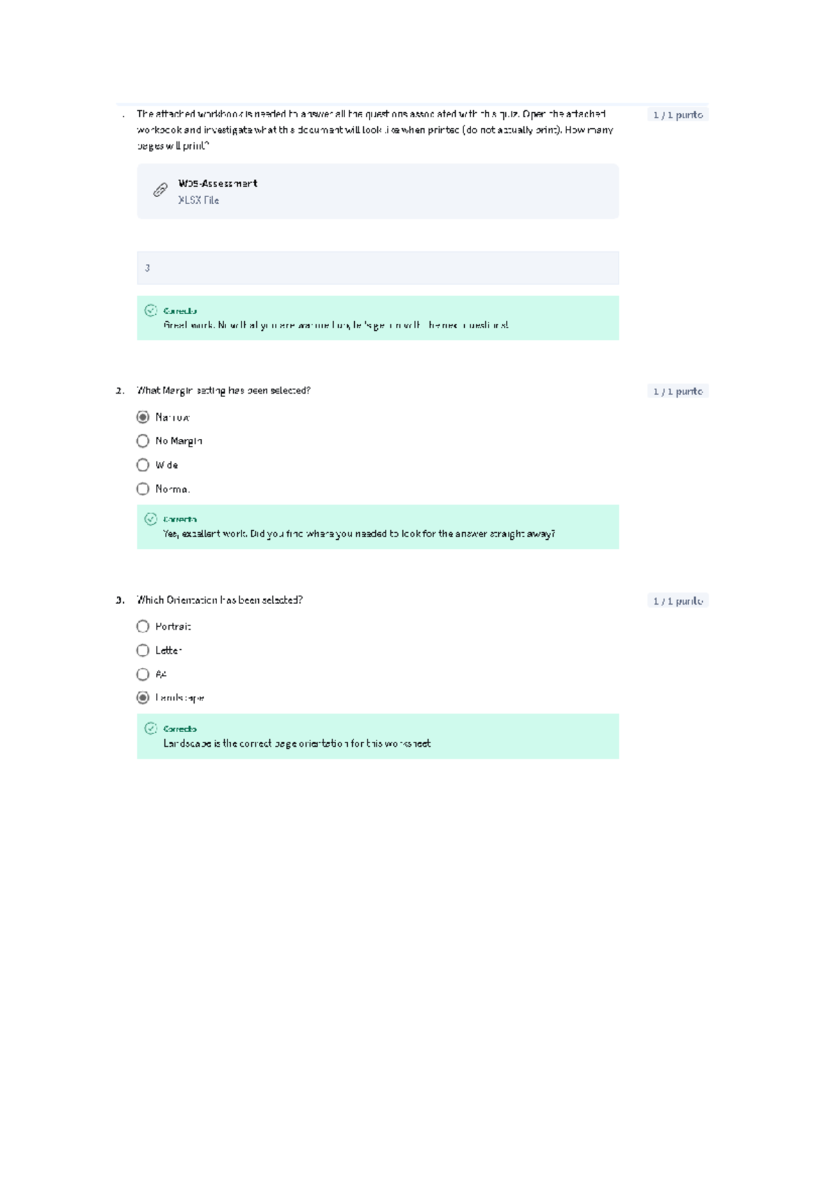Excel Basico - Semana 5 - 1. The attached workbook is needed to answer ...