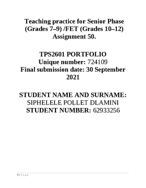 TPS2602 Portfolio - *submit portfolio from this page in PDF format ...