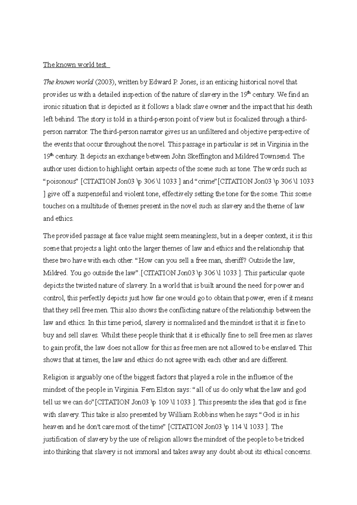 The known world test autosaved (real) - The known world test The known ...