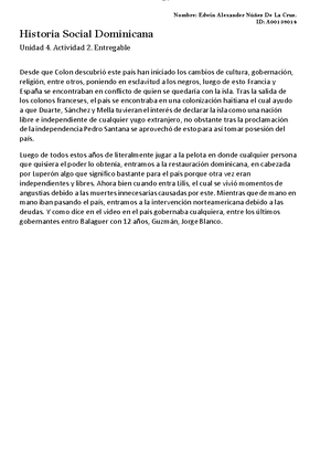 Actividad 1 unidad 4 - Después de haber leído el recurso sobre la ...