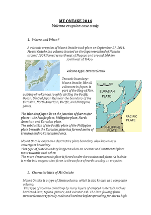 Types OF Disasters Hazard RISK EQ DEGG'S Model 1 - 1 Disaster ...