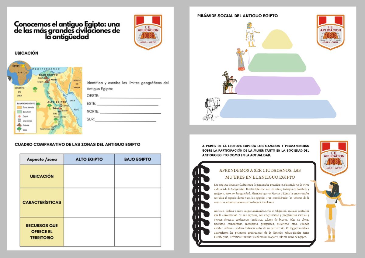 Recursos Conocemos EL Antiguo Egipto (11) - Ciencias Sociales - Studocu