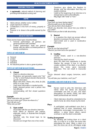 Introduction to Physical Assessment - INTRODUCTION TO PHYSICAL ...