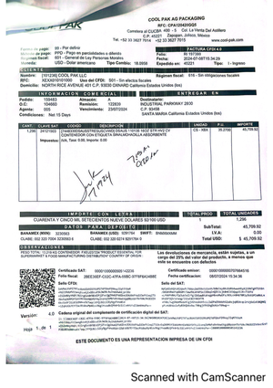 7950521066 - gt4ggtg4 - Bill Of Lading BOL Number: 273687 Diamond ...