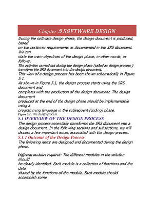 Chapter 4 Requirements Analysis AND Specification - Chapter 4 REQUIREMENTS ANALYSIS AND - Studocu