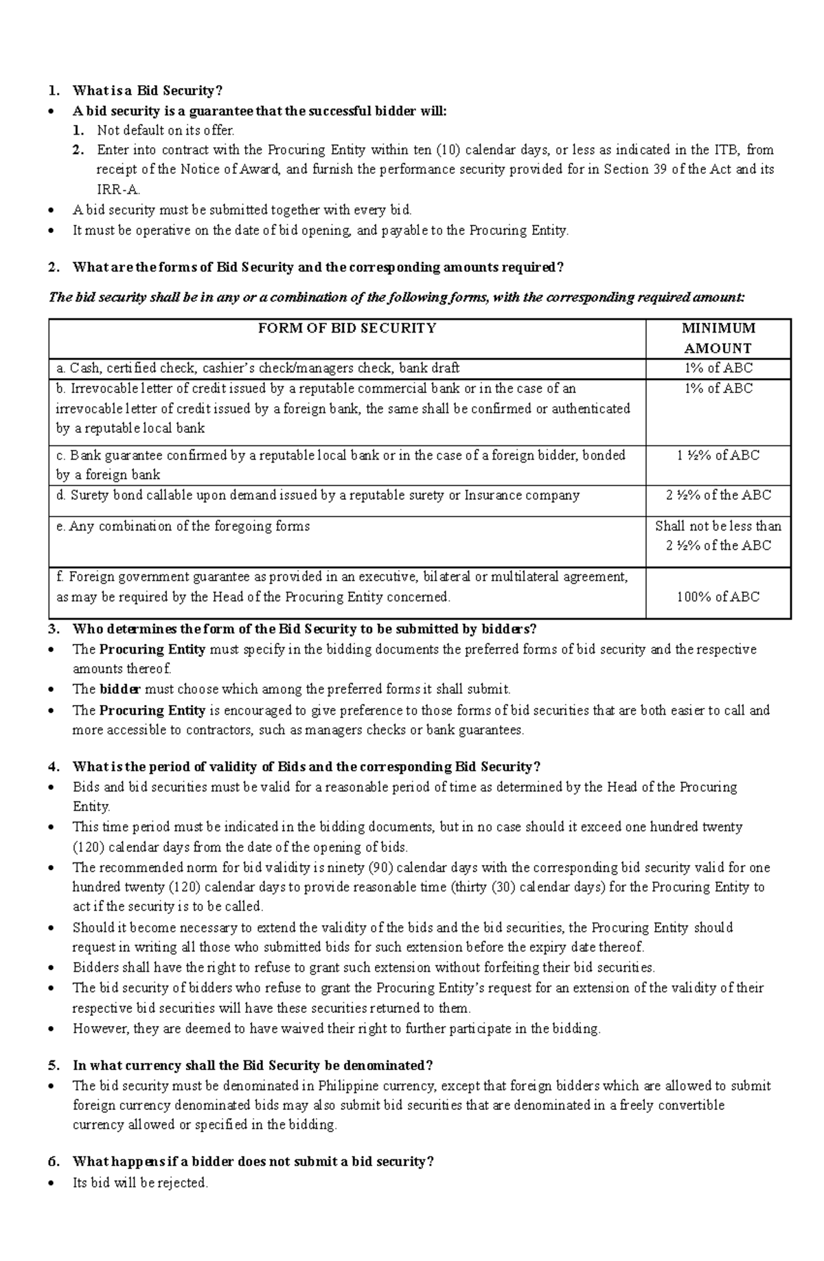 SC-BID - Lecture Notes and Discussion about Supply Chain - Bidding ...