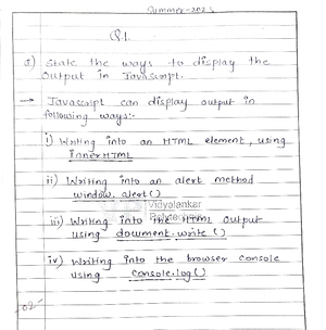 Unit-I Expressions and control statements in PHP Final edited - 1 UNIT ...