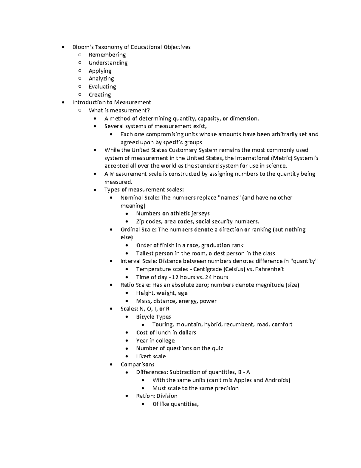 Introduction to the Art and Science of Sound- Final Exam Guide ...