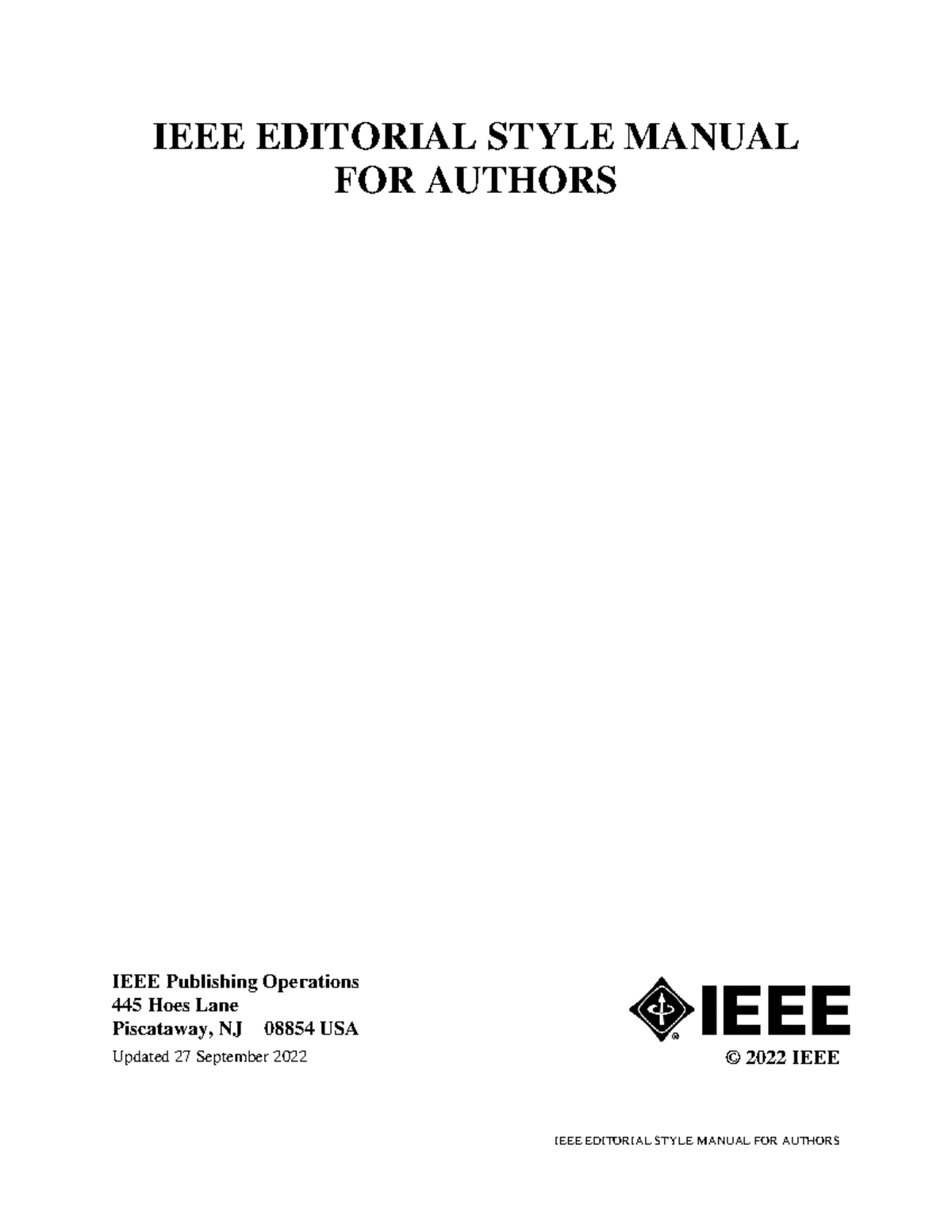 IEEE Editorial Style Manual for Authors - IEEE EDITORIAL STYLE MANUAL ...
