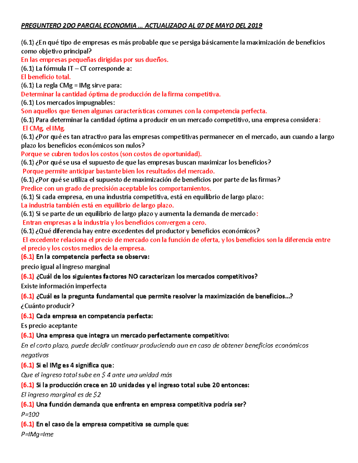 PARCIAL 1 10 Mayo 2020, preguntas y respuestas - Warning: TT: undefined function: 32 Warning: TT ...