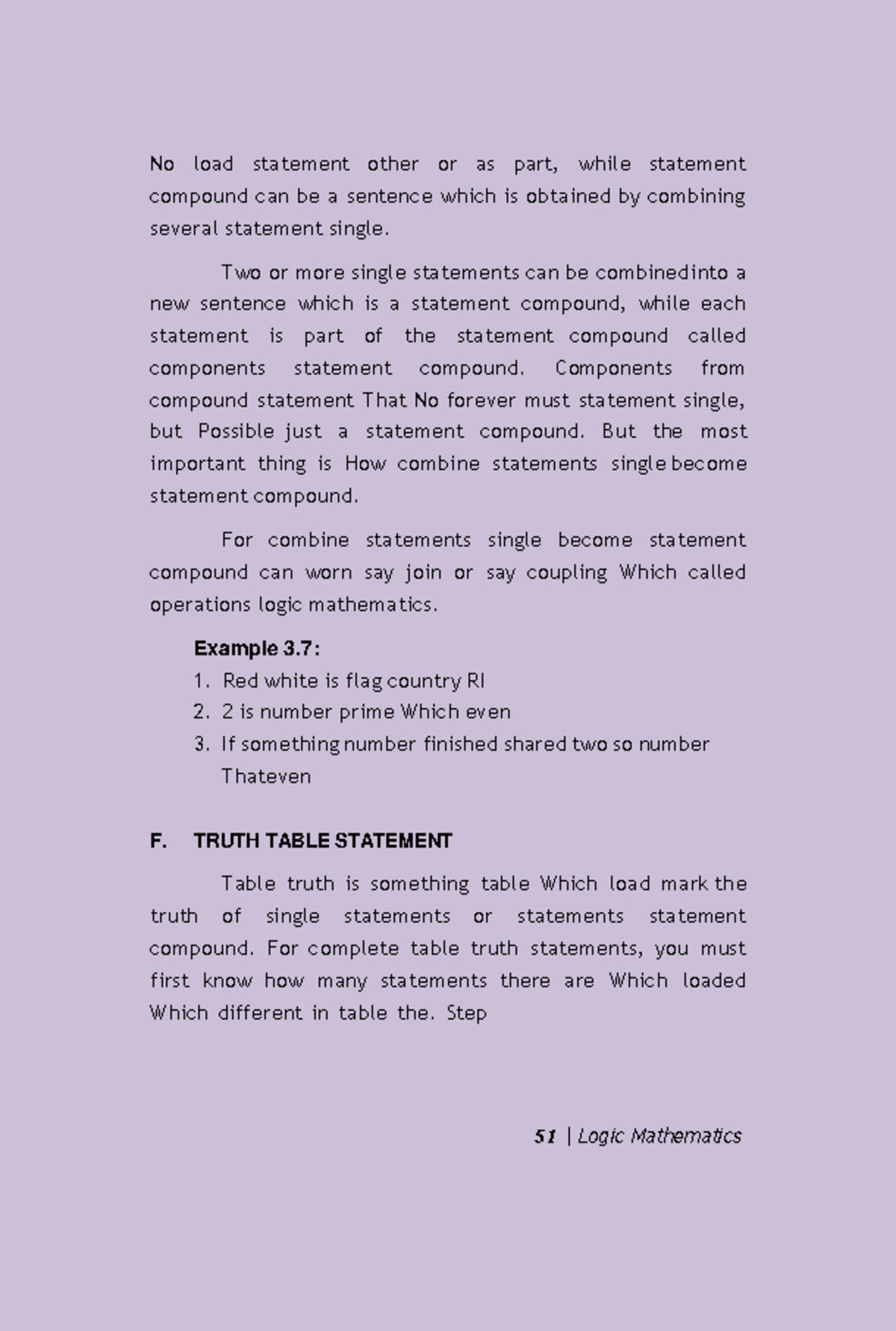 Basic foundation in mathematics-31 - No load statement other or as part ...