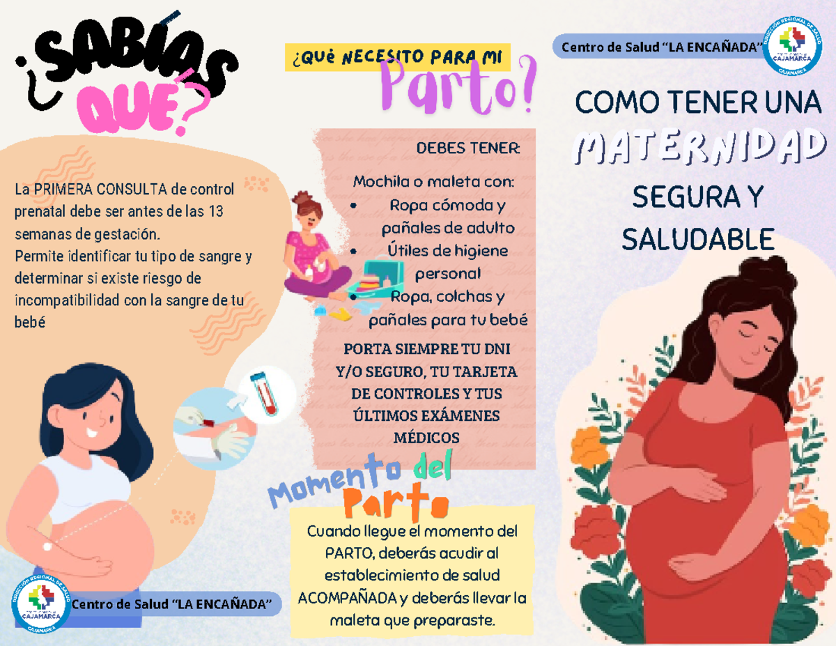 Maternidad segura y saludable - Centro de Salud “LA ENCAÑADA ...