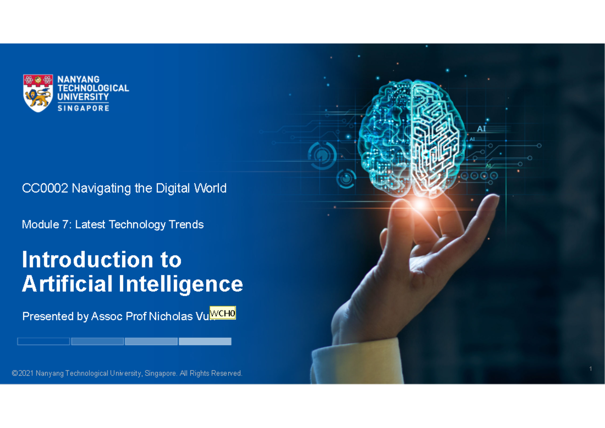 7a - Introduction to AI - chap 7 - Introduction to Artificial ...