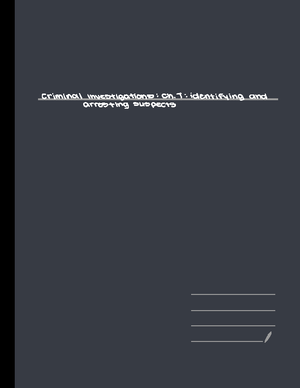 Crime Scene Response Simulation - Crime Scene Response Simulation ...