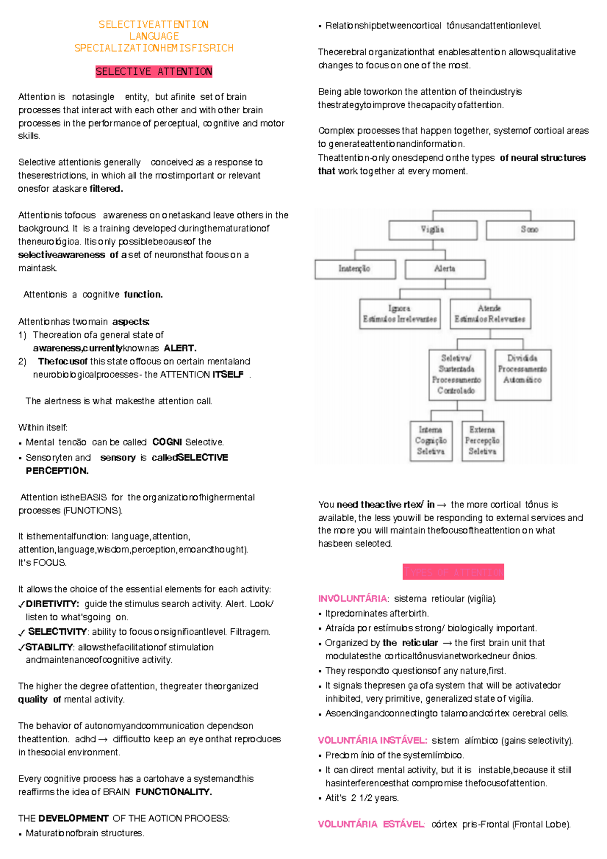 Selective Attention - Clinical Psychology - SELECTIVEATTENTION LANGUAGE ...
