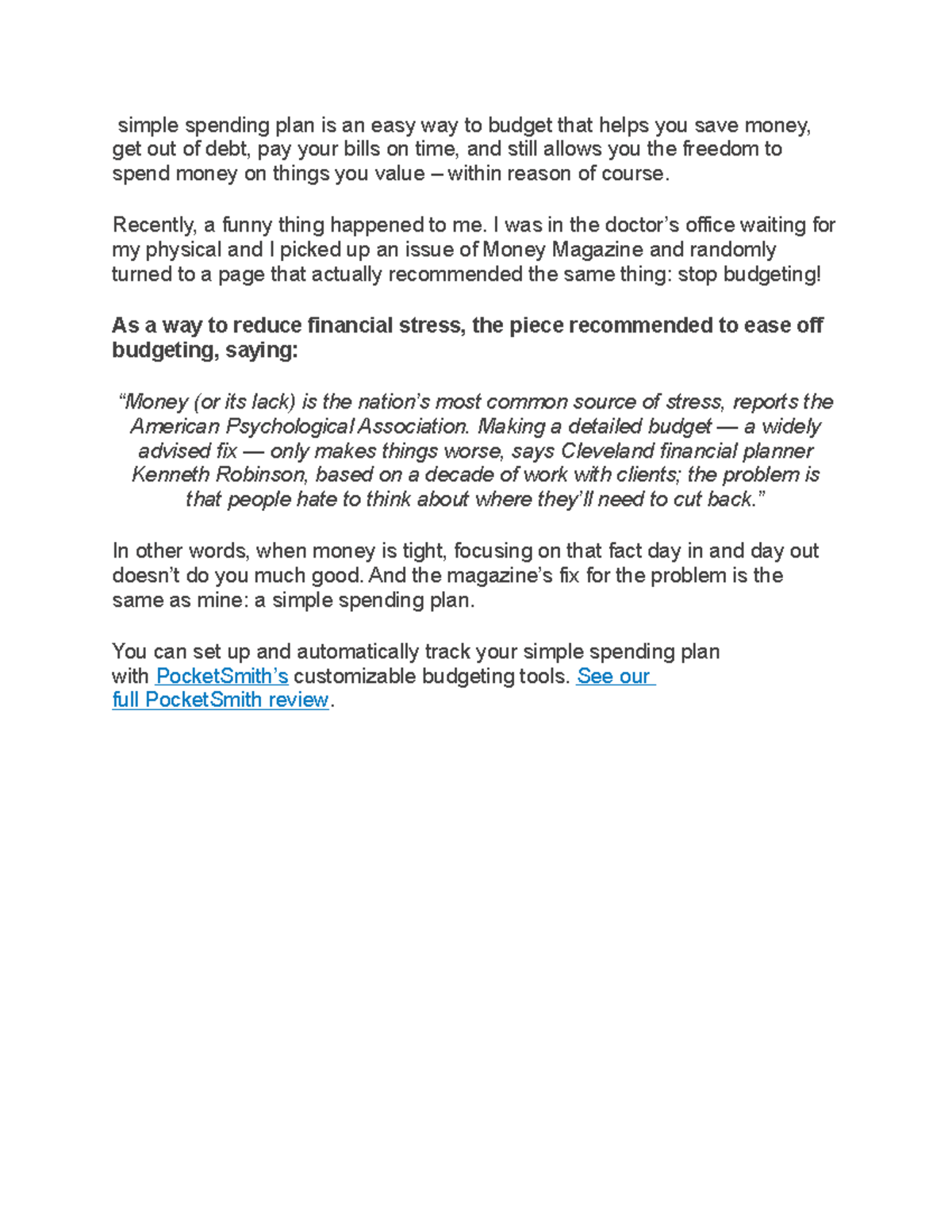 Spending Plan - Lecture notes 1-2 - simple spending plan is an easy way ...