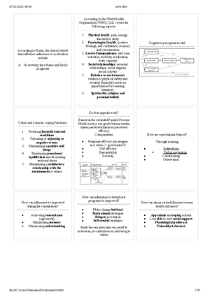 PUB 520 T5 RS Health Belief Model Worksheet - Health Belief Model (HBM ...