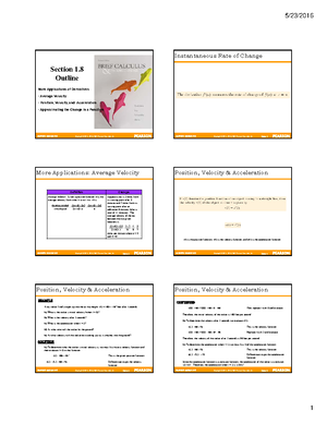 Final Practice HW pg 1-Pearson My Math Lab Methods of Calculus - MAC ...