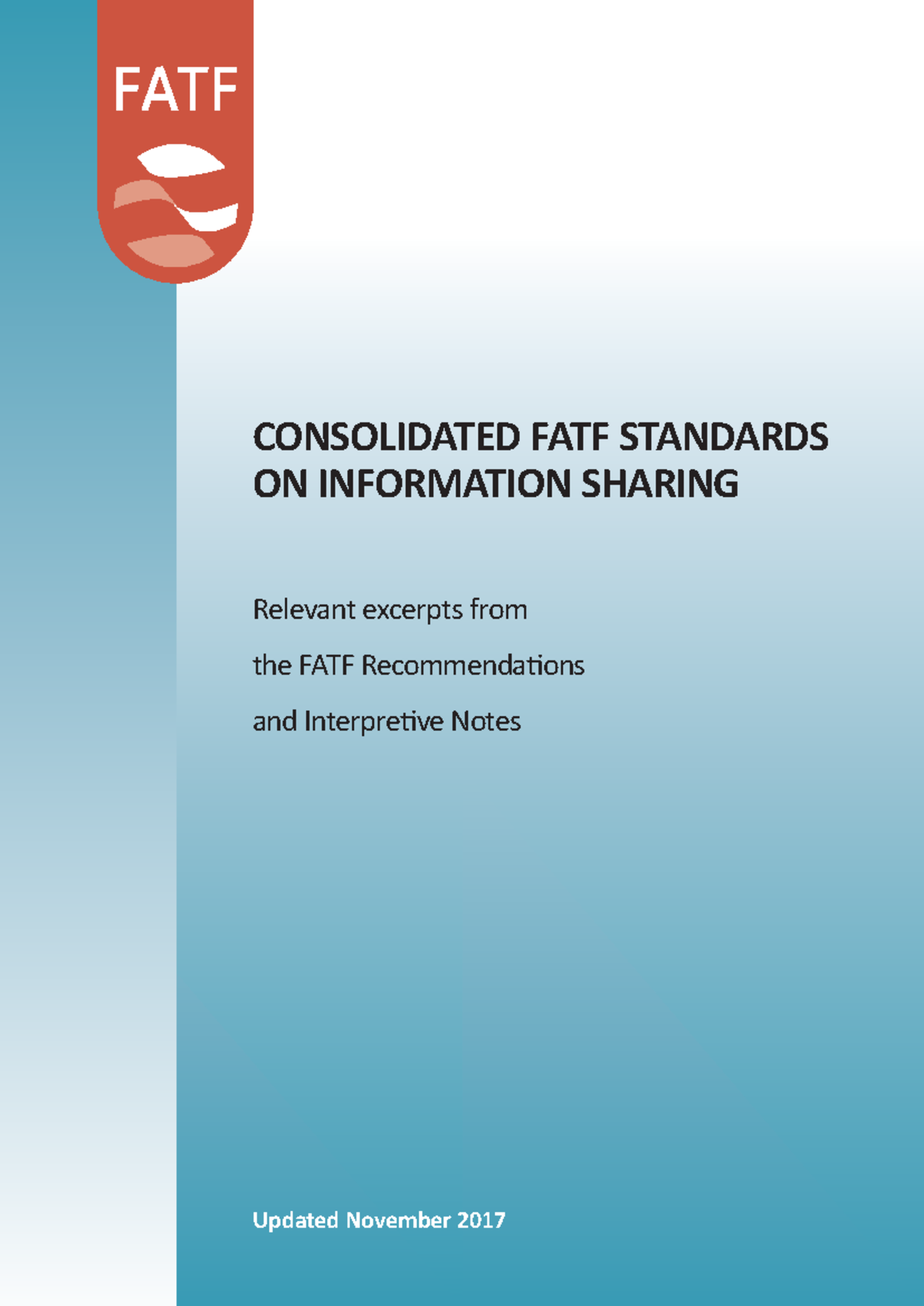 Consolidated FATF Standards information sharing - CONSOLIDATED FATF ...