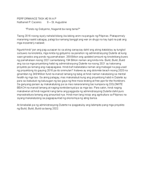 Pagsusuri NG Nobela - ddddd - PAGSUSURI NG NOBELA I. PAKSA A. PAMAGAT ...