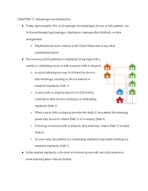 Chapter 14 from slides - Chapter 14: Divorce and Relationship Dissolution Divorce is ...