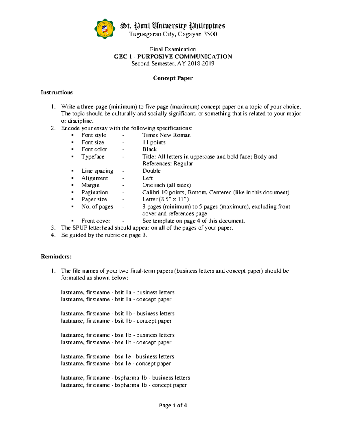 Instructions-concept-paper - Tuguegarao City, Cagayan 3500 Final ...