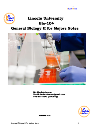 Elementary Statistics Notes - LU ClutchNotes Lincoln University Math ...