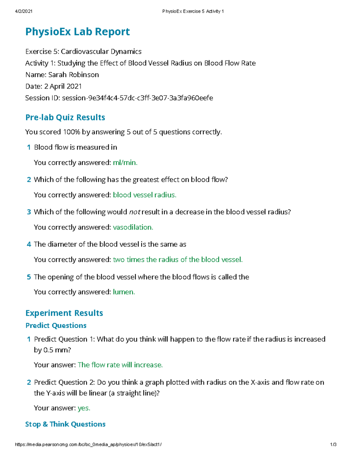 Physio Ex Exercise 5 Activity 1 - pearsoncmg/bc/bc_0media_ap/physioex ...