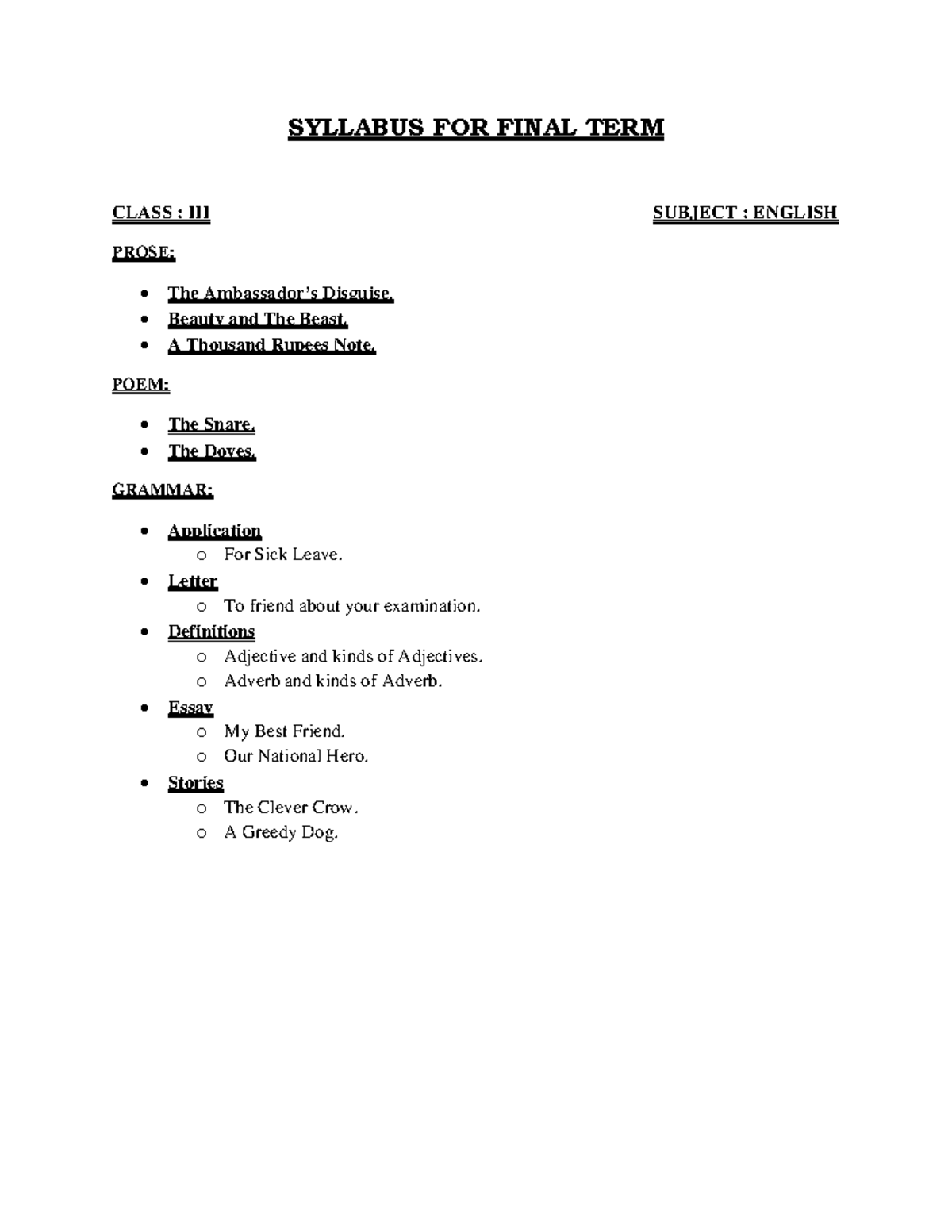 Syllabus FOR Final TERM - Business Communication - Karachi University ...