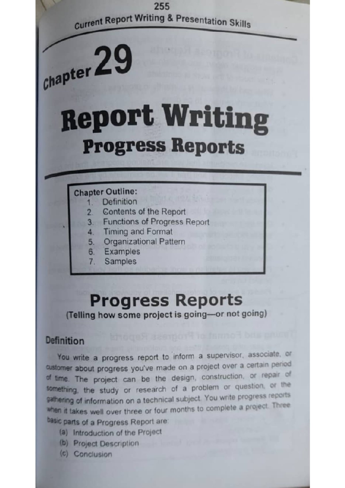 Progress report - English - Studocu