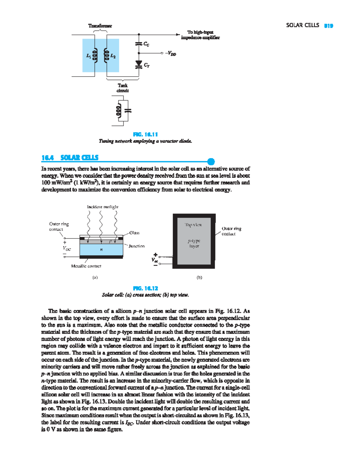 Solar Cells - Electronic Circuit: devices and analysis - Studocu