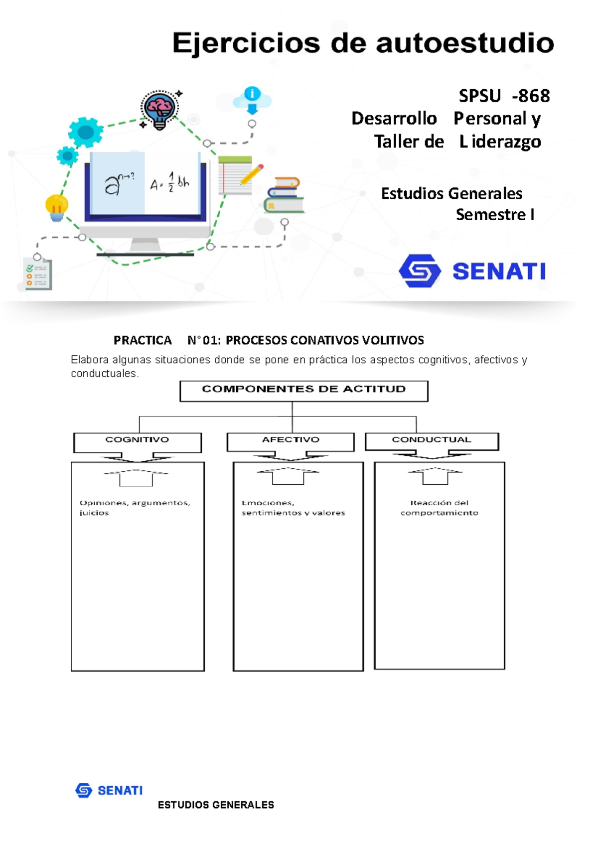 Unidad 08ejerccio DP - ejercicio de desarrollo personal - Elabora algunas situaciones donde se ...