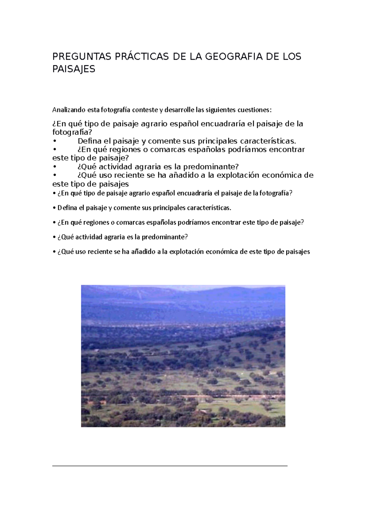 Preguntas Prácticas examen Geografia de los Paisajes Culturales ...