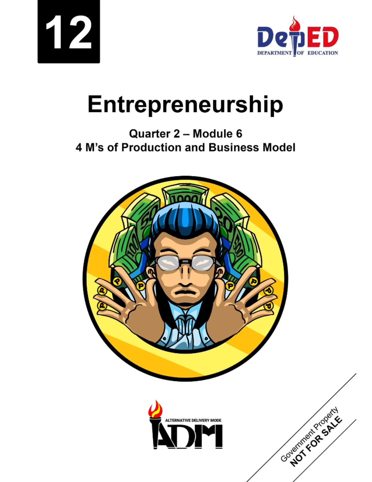 Entrep Mod6 4Ms of Production and Business Model - Product, Place ...