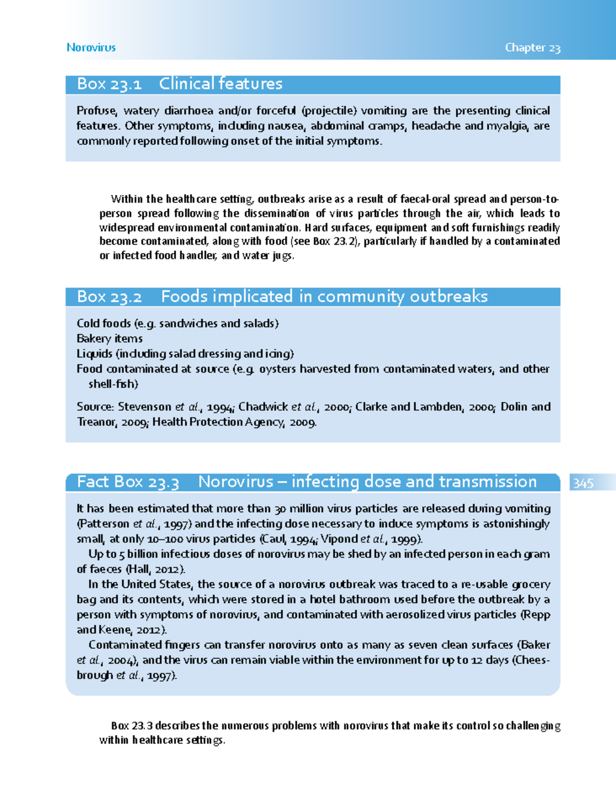 Norovirus Clinical Features and Transmission - Studocu