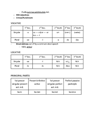 Latin III Summative Notes-Oneal(2) - Tria milia passuum ambulavi ...