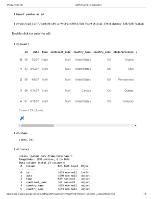 AI Final Exam - Bahria University, Lahore Campus Course: Artificial ...